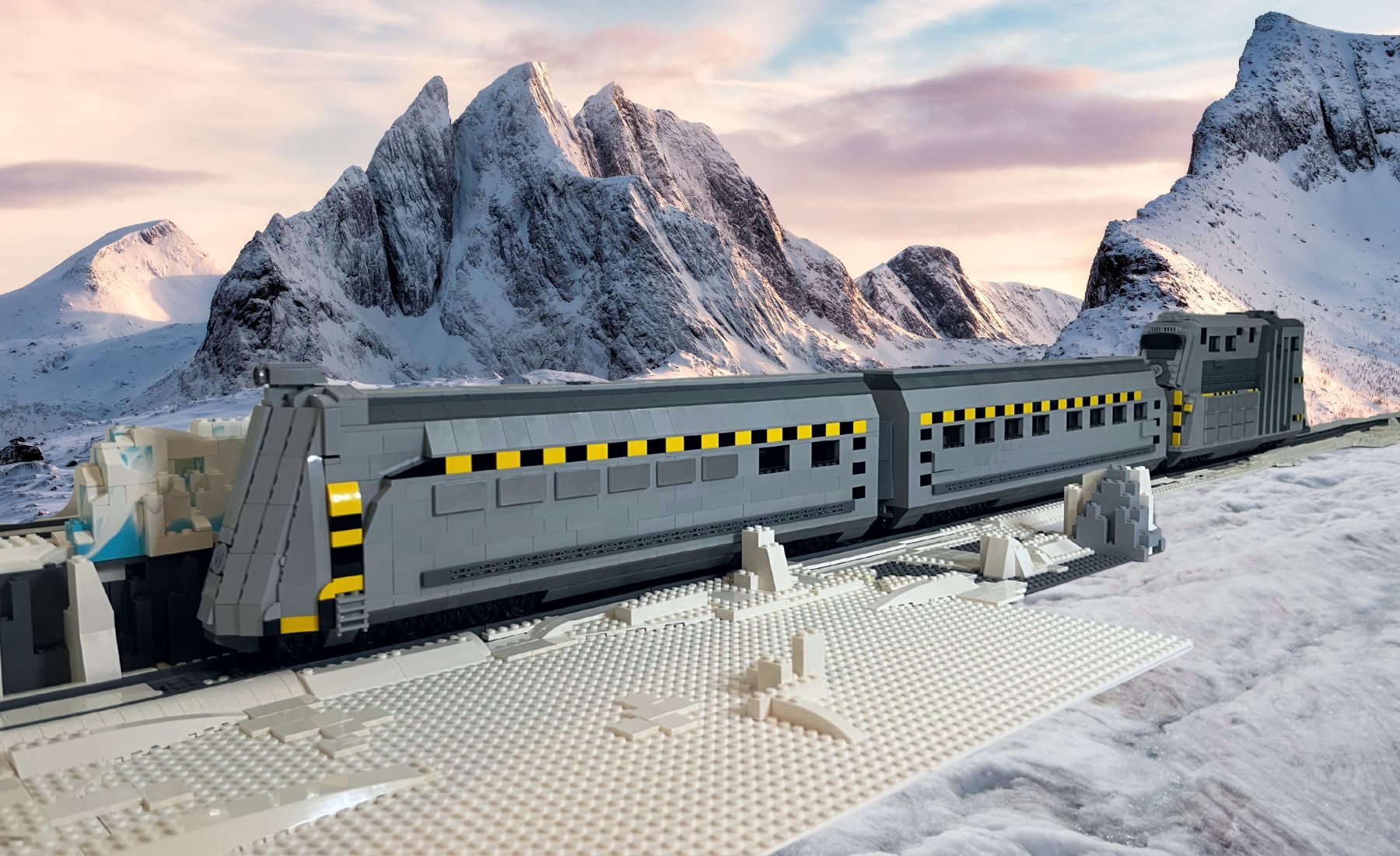 “Big Alice, forty cars long, versus Snowpiercer…” – Sci-Fi Briks